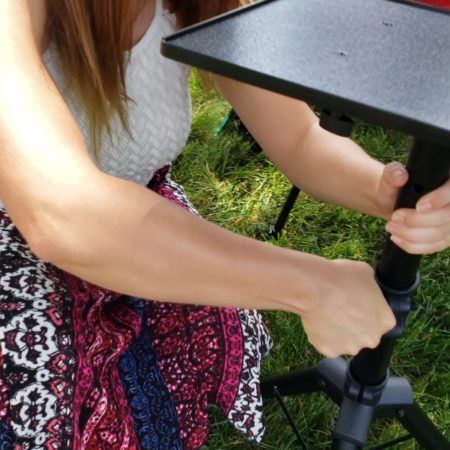 Binocular Mirror Mount - Make It Using A First Surface Mirror